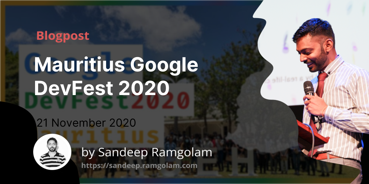 Mauritius Google DevFest 2020