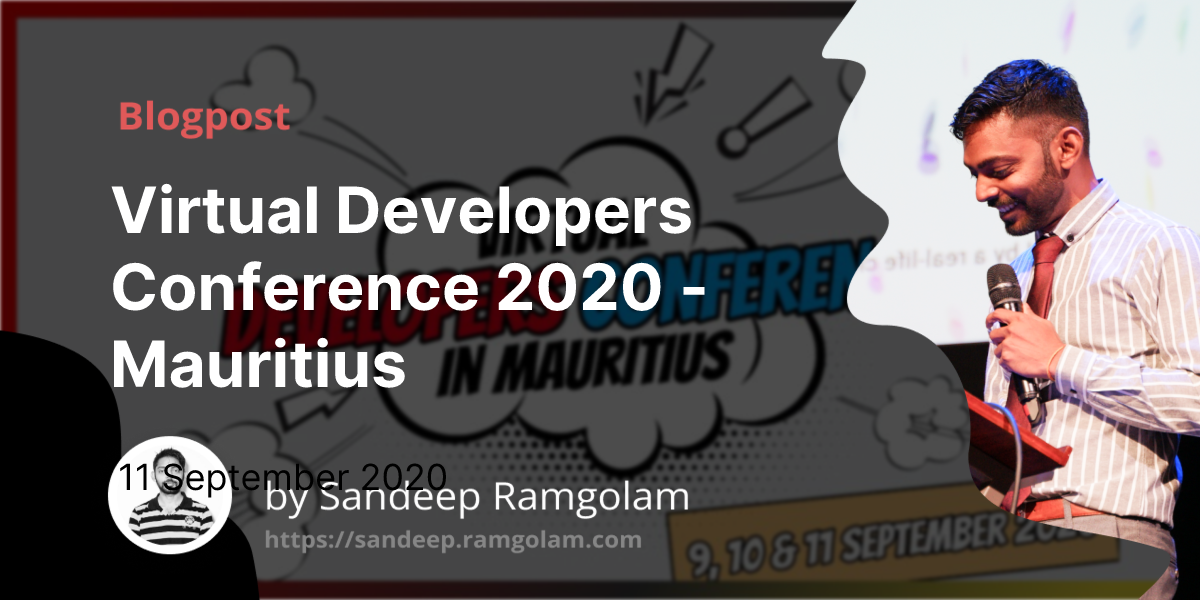 Virtual Developers Conference 2020 - Mauritius